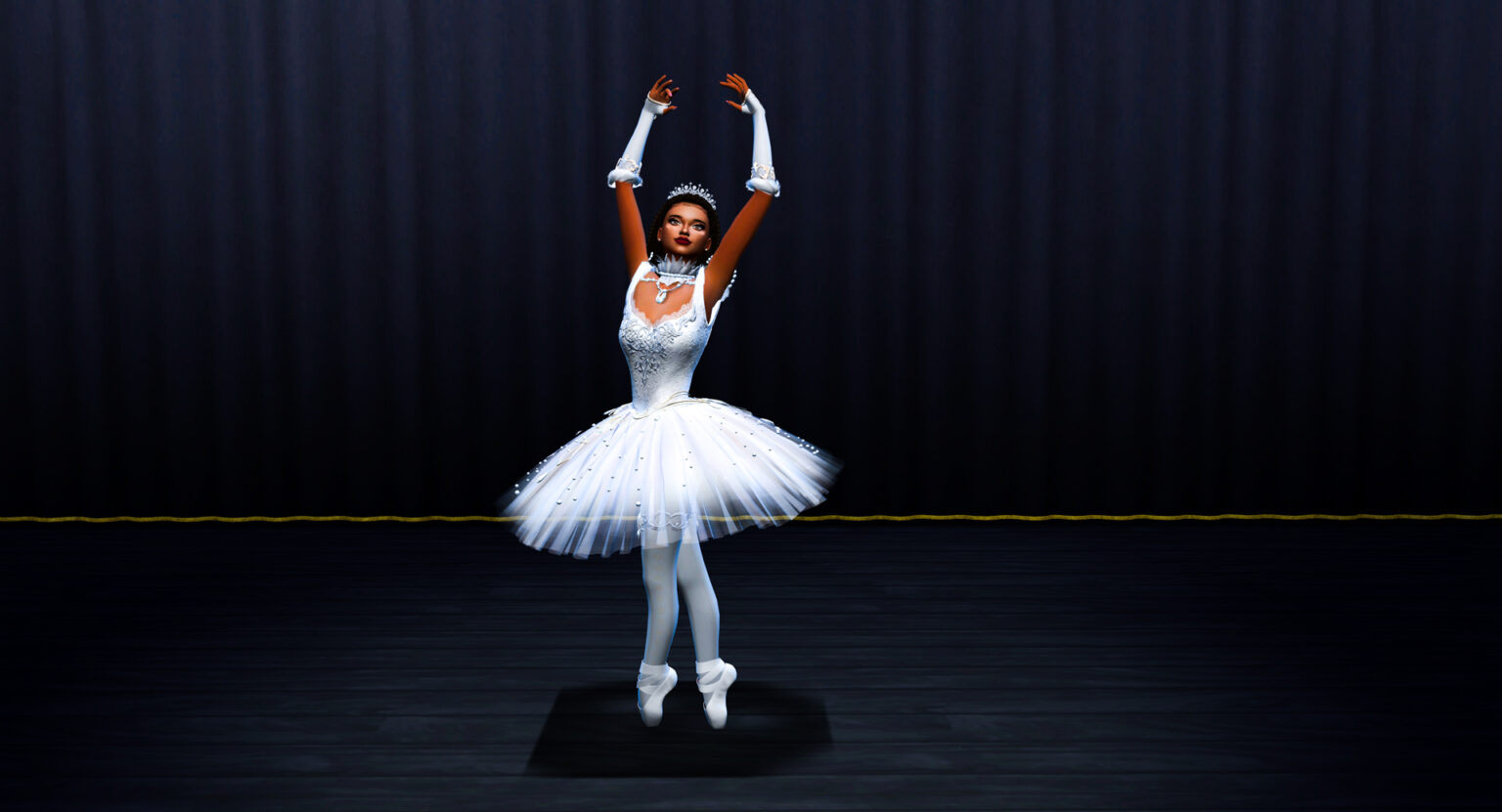 Sims 4: Ballet Dancer Machinima + Lookbook - Desire Luxe