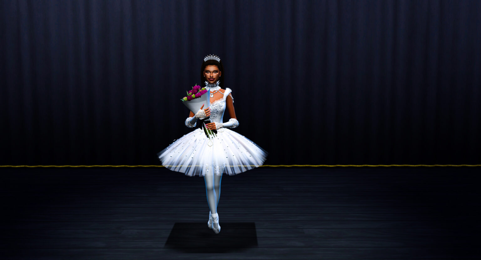 Sims 4: Ballet Dancer Machinima + Lookbook - Desire Luxe