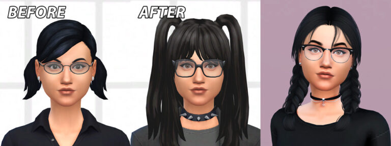 Sims 4: Bella Goth & Family Makeover - Desire Luxe
