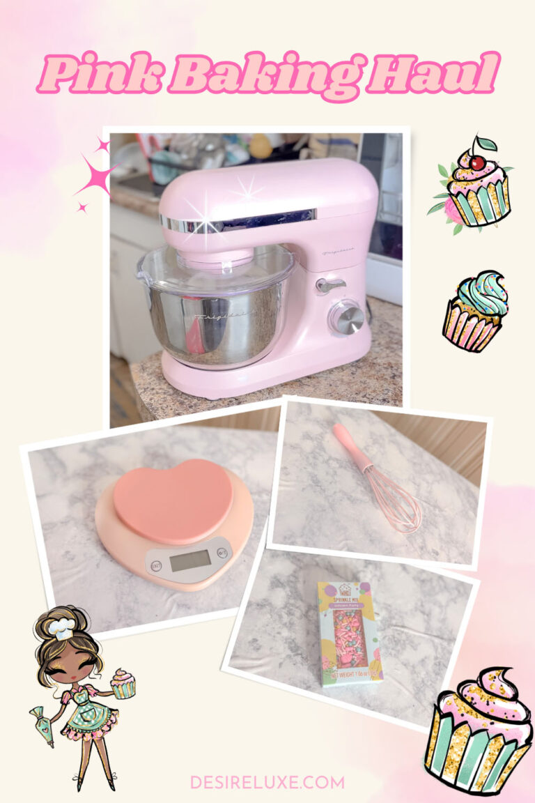 Pink Baking Haul - Desire Luxe